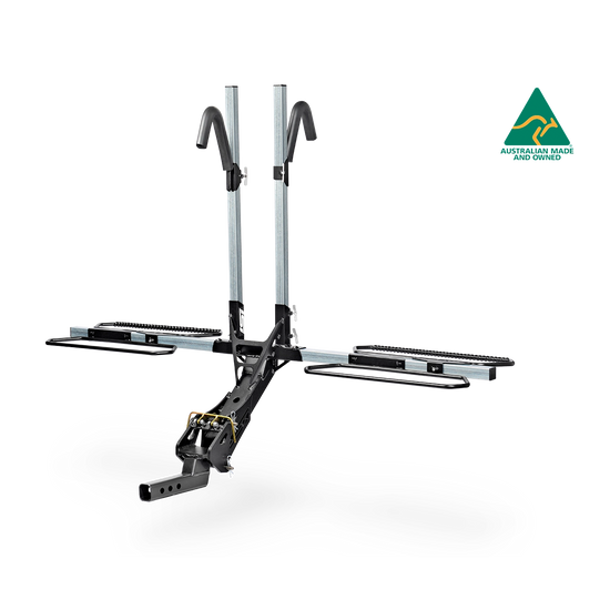 iSi Two Bike Carrier + Vehicle Mount System – Melbourne Rooftop Tents